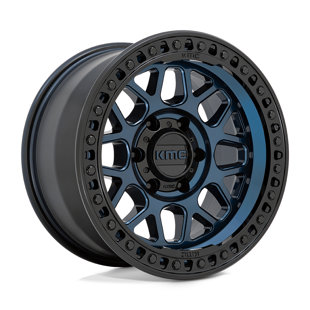 KMC Wheels KM549 18X8.5 5X150 MN-BLUE GBLK-LP 0MM - TireWheelExperts ...