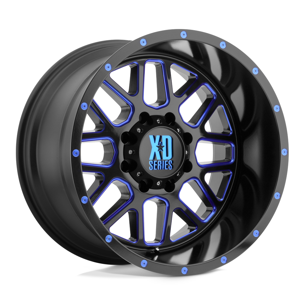 KMC Wheels XD820 20X10 8X170 S-BLK MILL BTCC -24MM - TireWheelExperts ...