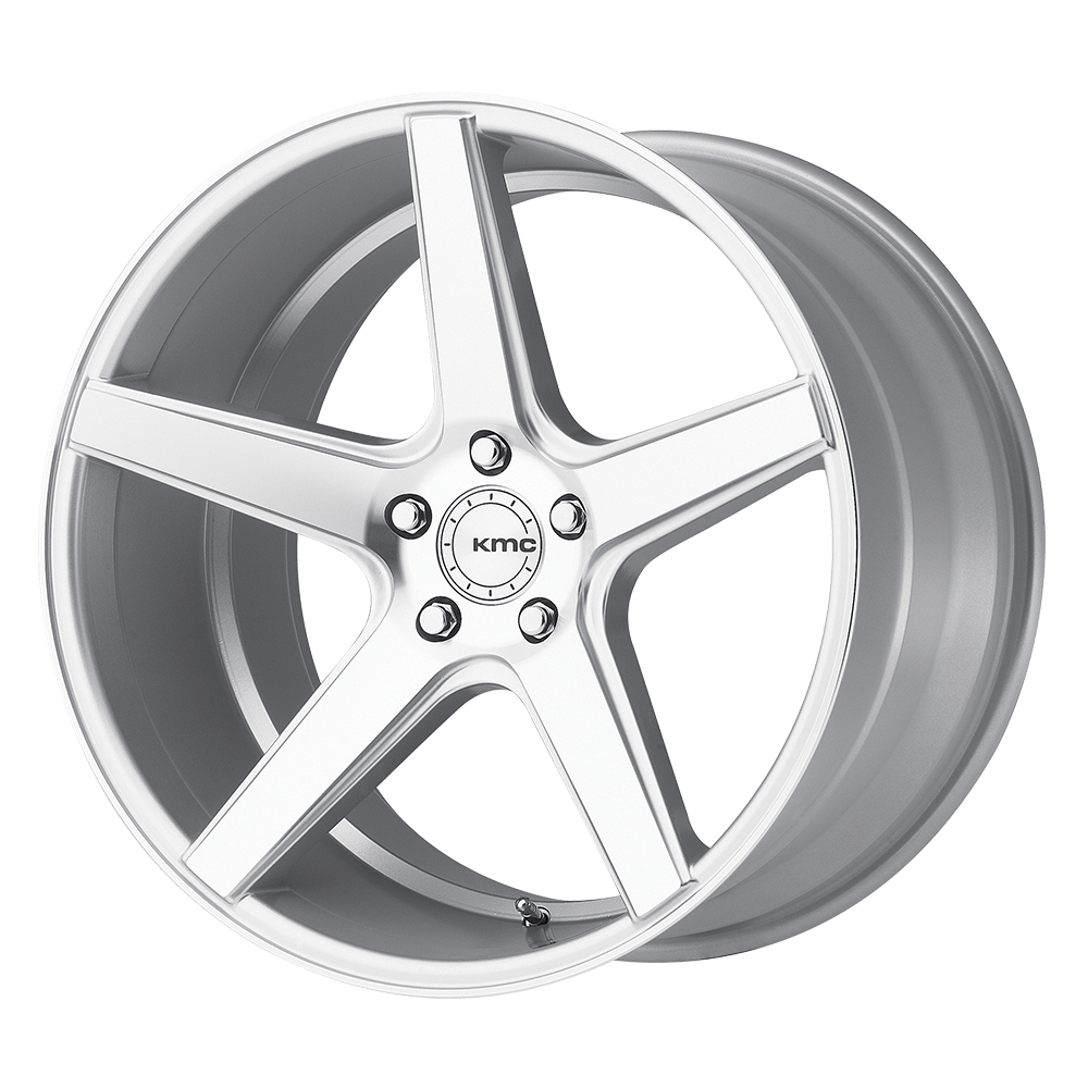 KMC Wheels KM685 District 22x10.5 +28mm 5x120 Silver - TireWheelExperts ...