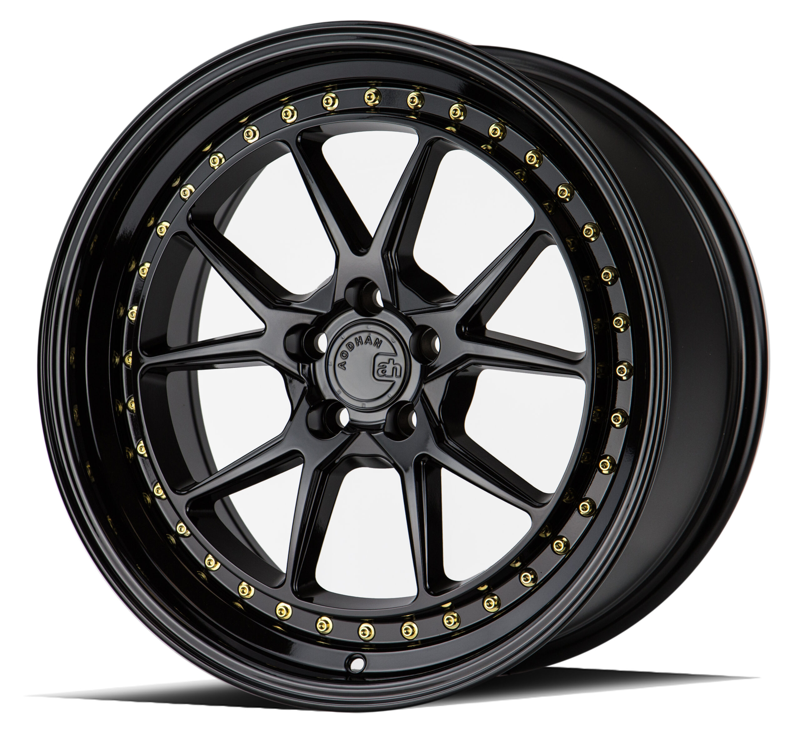 Aodhan Wheels DS08 18x8.5 +35mm 5x100 Black - TireWheelExperts ...