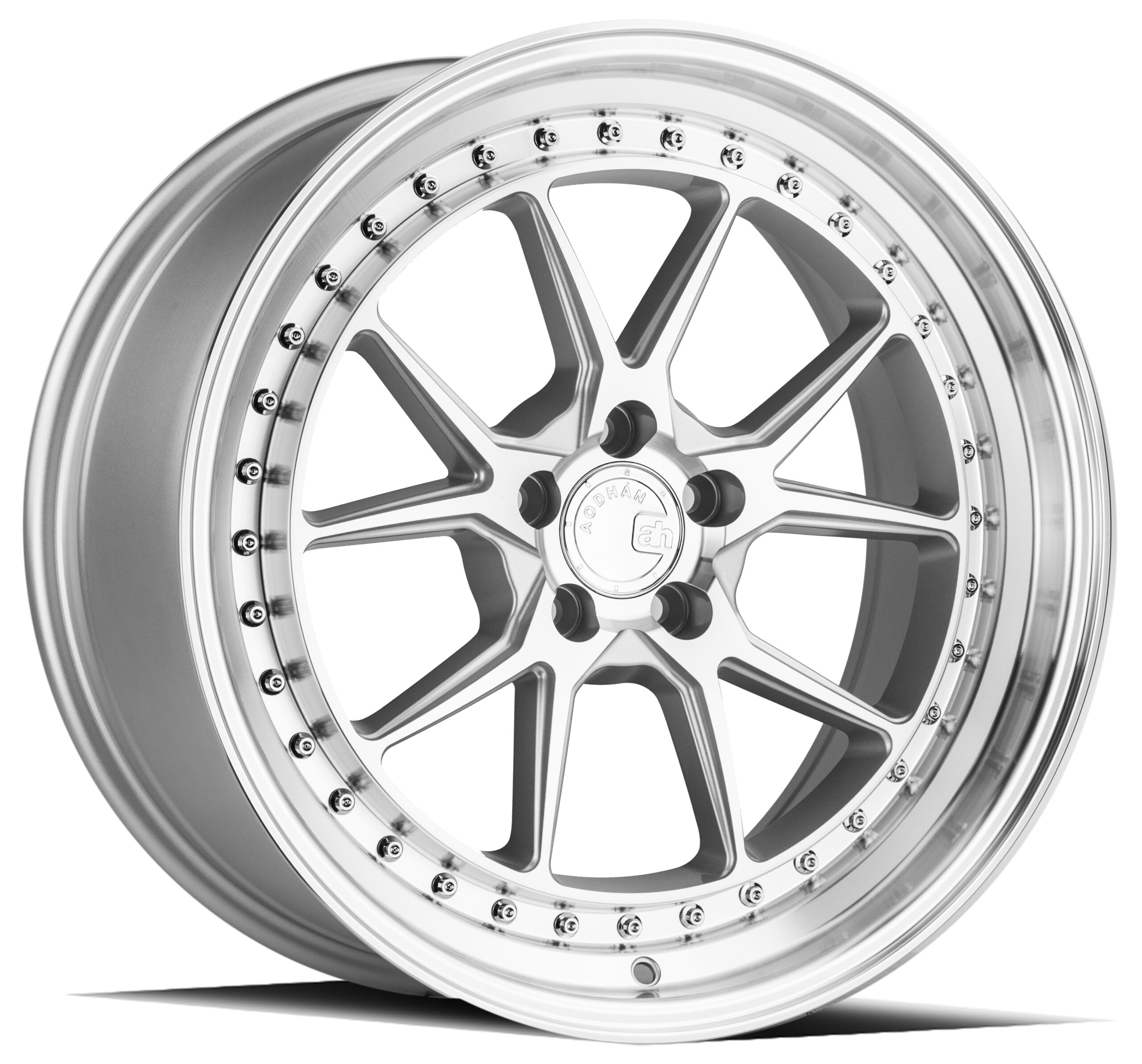 Aodhan Wheels DS08 18x8.5 +35mm 5x114.3 Silver - TireWheelExperts ...