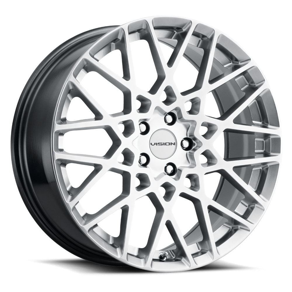 Vision Wheel Recoil 5x120 Hyper Silver - TireWheelExperts - Cheapest ...